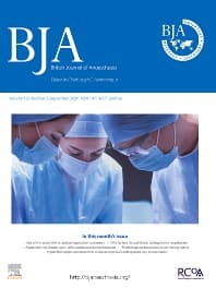 Subscribe to British Journal of Anaesthesia - 0007-0912 | Elsevier Shop ...