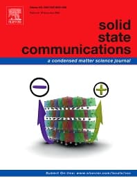Subscribe to Solid State Communications - 0038-1098 | Elsevier Shop | Elsevier Shop