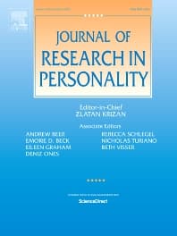 Subscribe to Journal of Research in Personality - 0092-6566 | Elsevier ...