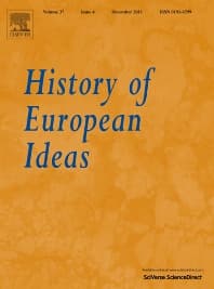 Subscribe to History of European Ideas - 0191-6599 | Elsevier Shop ...