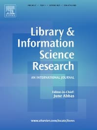 Subscribe to Library & Information Science Research - 0740-8188 ...