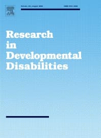Subscribe to Research in Developmental Disabilities - 0891-4222 ...