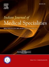 Subscribe to Indian Journal of Medical Specialities - 0976-2884 ...
