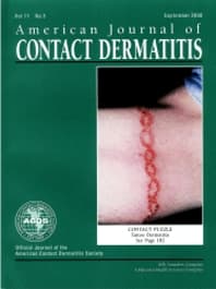 Subscribe to American Journal of Contact Dermatitis - 1046-199X ...