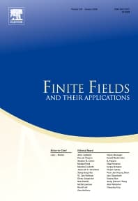 Subscribe to Finite Fields and Their Applications - 1071-5797 ...