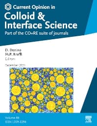 Subscribe to Current Opinion in Colloid & Interface Science - 1359-0294 ...