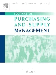 Subscribe to Journal of Purchasing and Supply Management - 1478-4092 ...