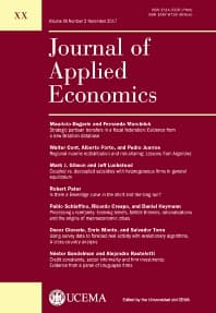 Subscribe to Journal of Applied Economics - 1514-0326 | Elsevier Shop ...