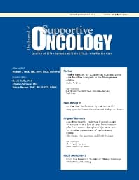 Subscribe to The Journal of Supportive Oncology - 1544-6794 | Elsevier ...
