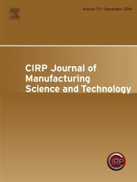 Subscribe to CIRP Journal of Manufacturing Science and Technology ...