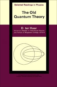 The Old Quantum Theory - 1st Edition | Elsevier Shop