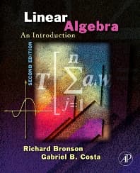 Linear Algebra - 2nd Edition | Elsevier Shop