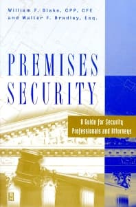Premises Security - 1st Edition | Elsevier Shop