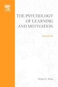 Psychology of Learning and Motivation, Volume 41 - 1st Edition ...