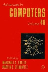 Advances in Computers, Volume 40 - 1st Edition | Elsevier Shop