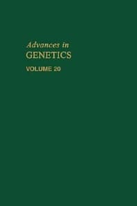 Advances in Genetics, Volume 20 - 1st Edition | Elsevier Shop