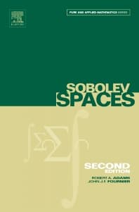 Sobolev Spaces, Volume 140 - 2nd Edition | Elsevier Shop