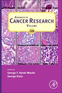 Advances in Cancer Research, Volume 109 - 1st Edition | Elsevier Shop