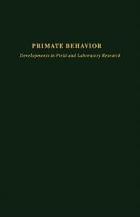 Primate Behavior - 1st Edition | Elsevier Shop