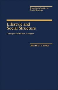 Lifestyle and Social Structure - 1st Edition | Elsevier Shop