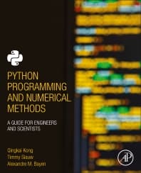 Python Programming and Numerical Methods - 1st Edition | Elsevier Shop