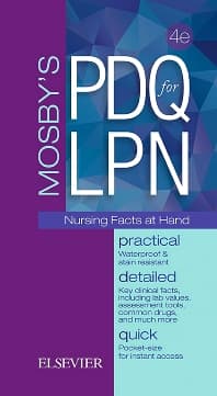 Mosby's PDQ for LPN - 4th Edition | Elsevier Shop