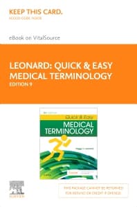 Quick & Easy Medical Terminology - 9th Edition | Elsevier Shop