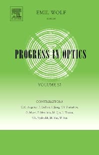 Progress in Optics, Volume 52 - 1st Edition | Elsevier Shop