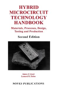 Hybrid Microcircuit Technology Handbook - 2nd Edition | Elsevier Shop