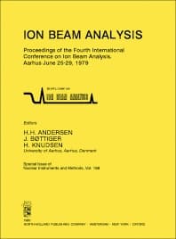 Ion Beam Analysis - 1st Edition | Elsevier Shop