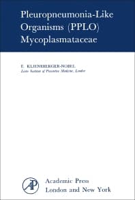 Pleuropneumonia-Like Organisms (PPLO): Mycoplasmataceae - 1st Edition ...